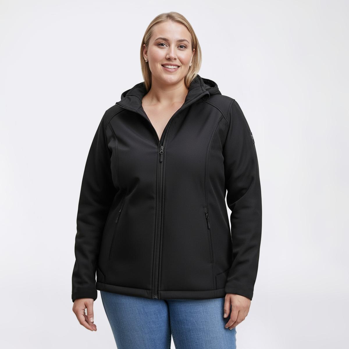 Click here for Plus Size Reebok Softshell Active Jacket prices